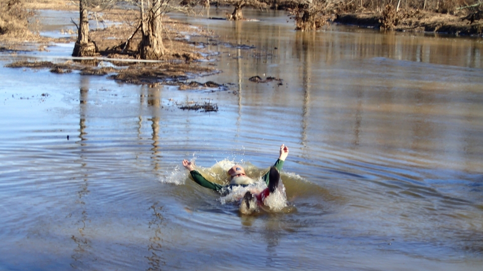 Polar Wolf Plunge | Wolf River Conservancy
